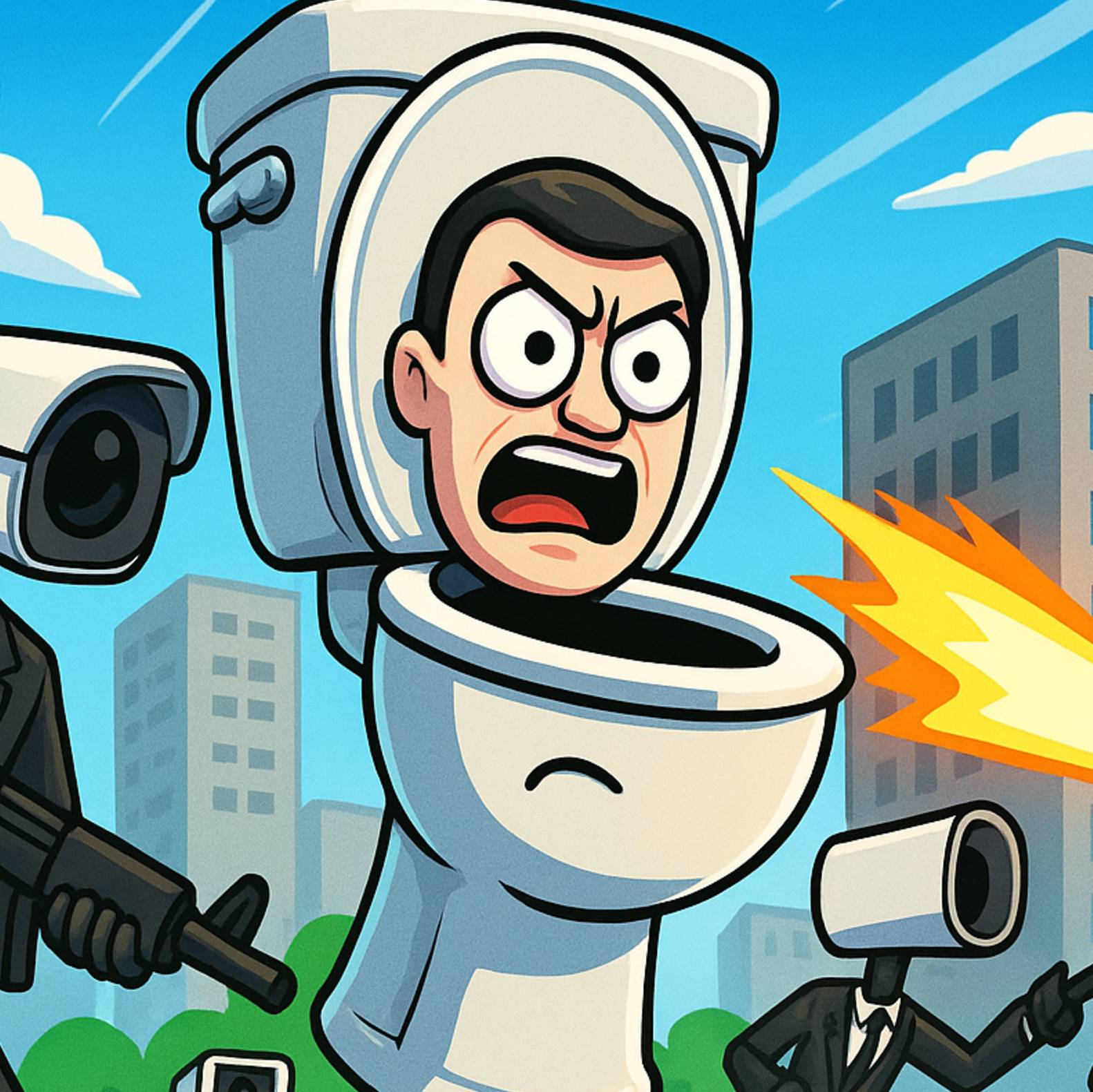 Иконка канала Скибиди Туалет