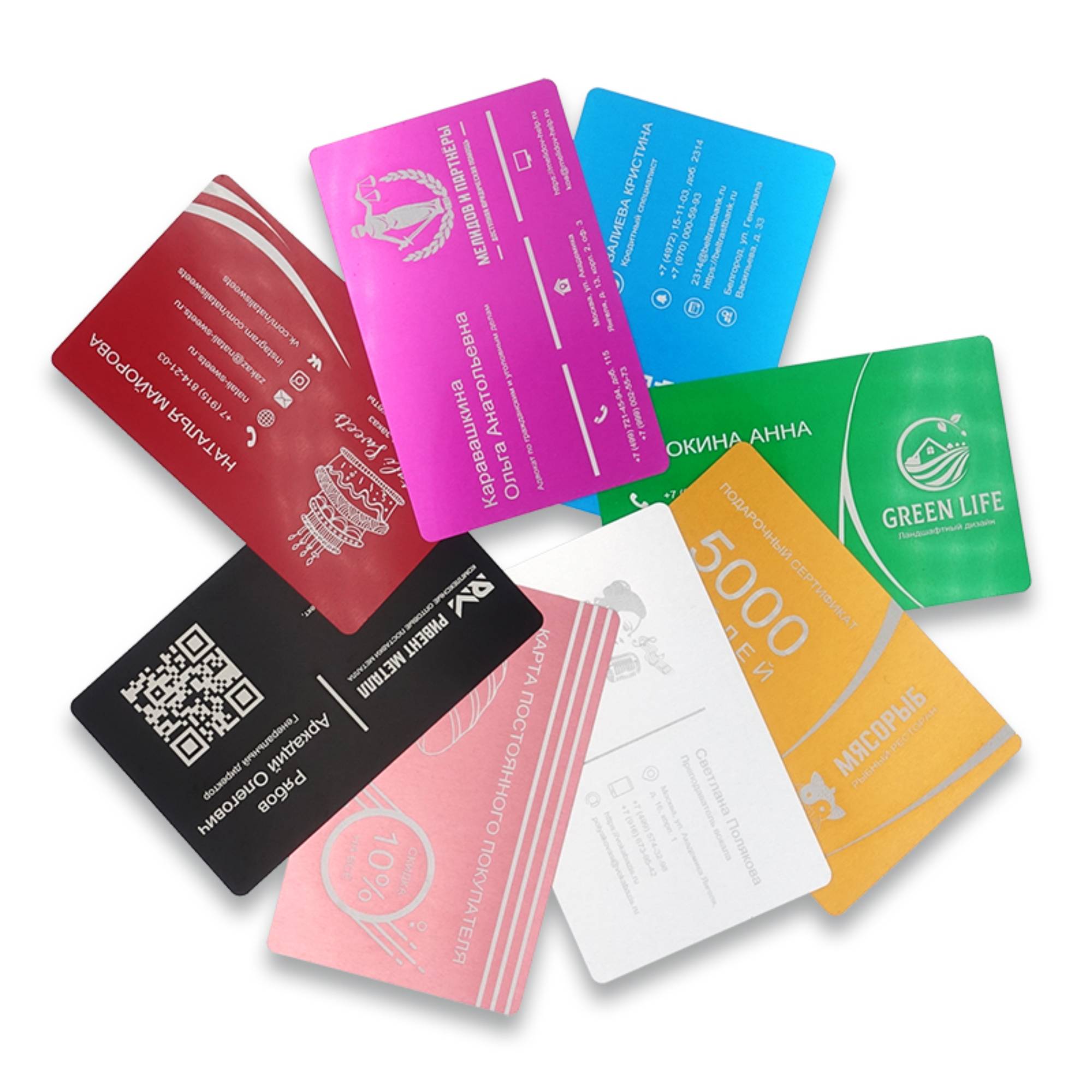 Иконка канала Металлические визитки