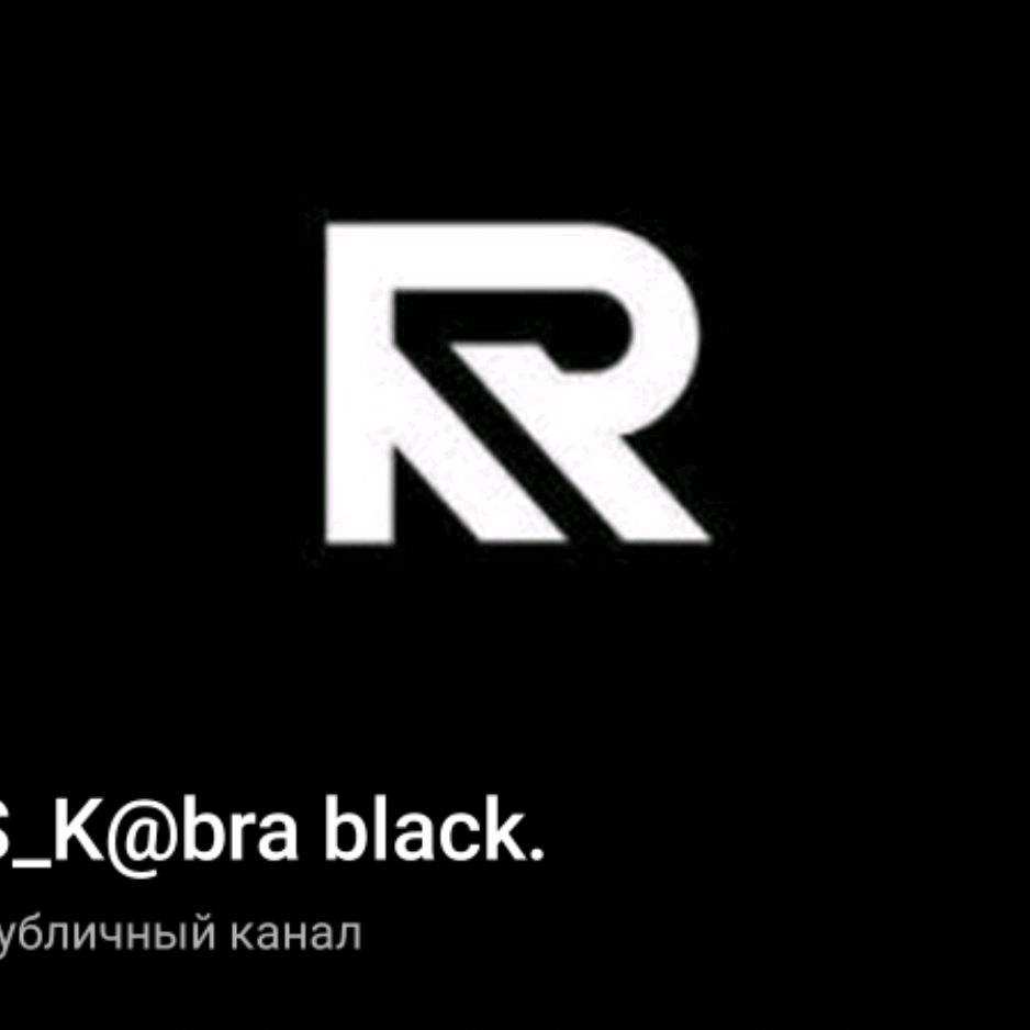 Иконка канала S_K@bra black.