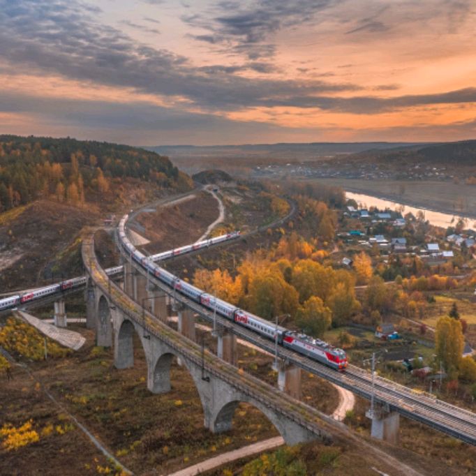 Иконка канала Железная дорога 🚂  и география.