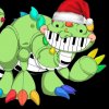 Иконка канала пианозавр  новогодний рутуб