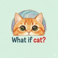 Иконка канала What if cat?