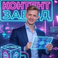 Иконка канала Контент завод и автоматизации - Ник Морган