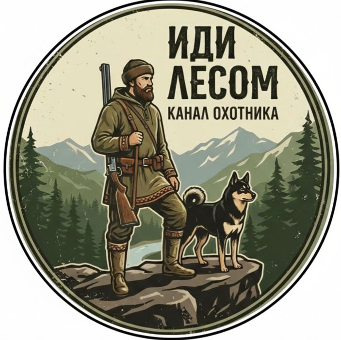 Иконка канала -ИДИ ЛЕСОМ-