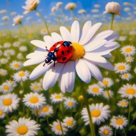 Иконка канала ромашка-букашка TV.