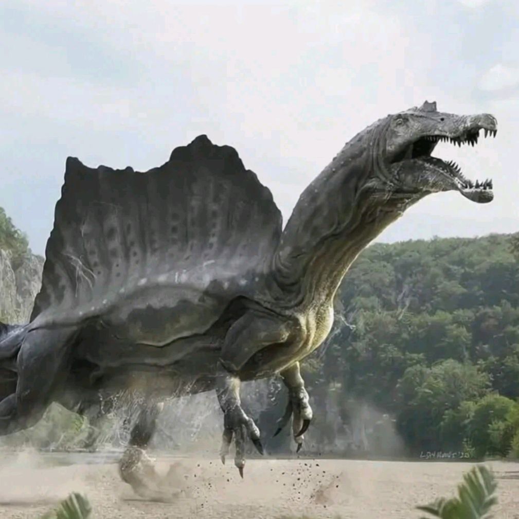 Иконка канала Спинозавр/крокодил/динозавр