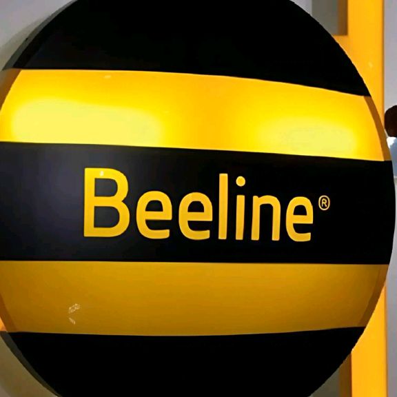 Иконка канала KBeeline (Company Kruzhokchek Beeline) (КБ,KB).