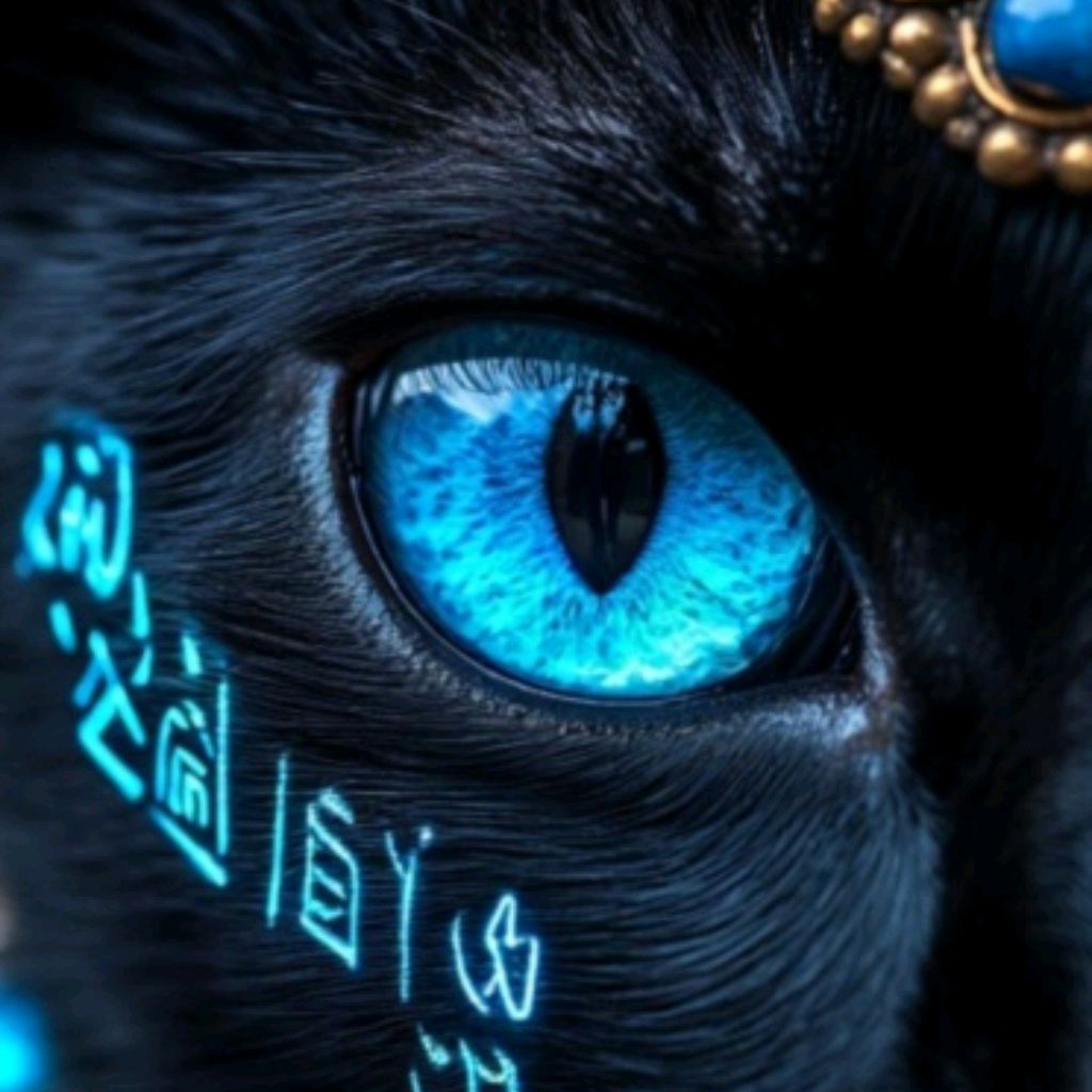 Иконка канала ЧЕРНЫЙ КОТ фамильяр ведьмы