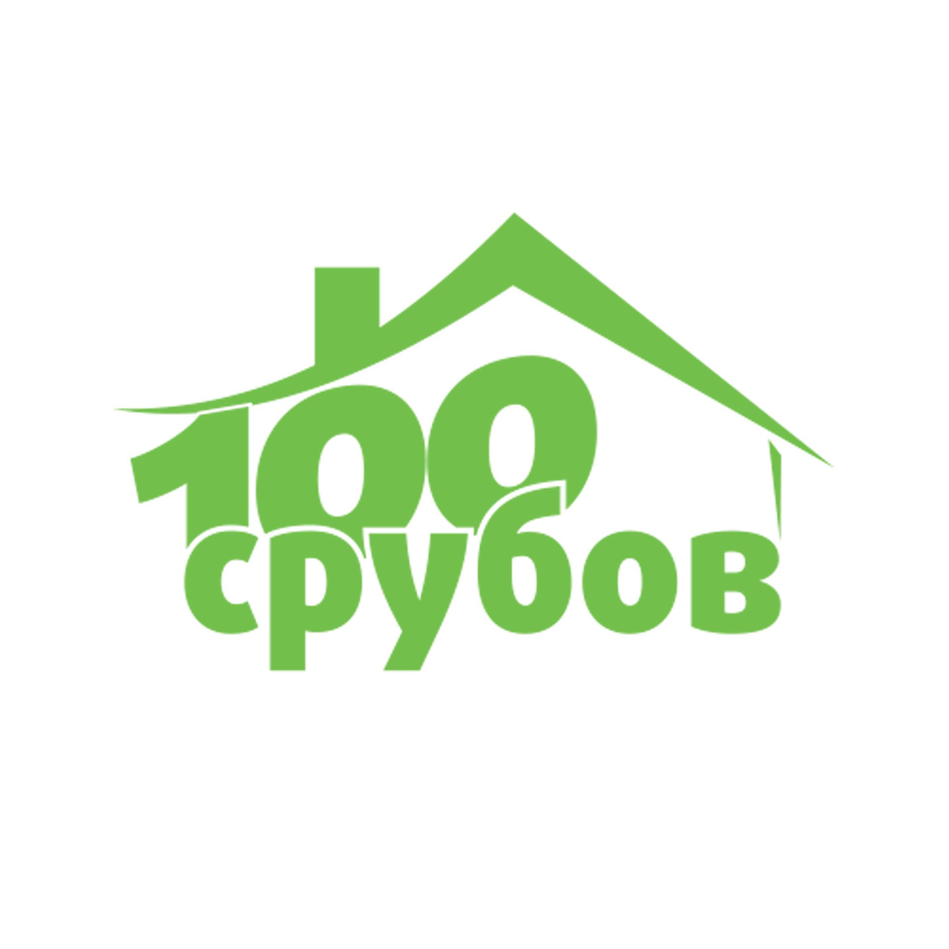 Иконка канала 100срубов строительство из дерева