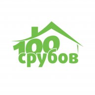 Иконка канала 100срубов строительство из дерева