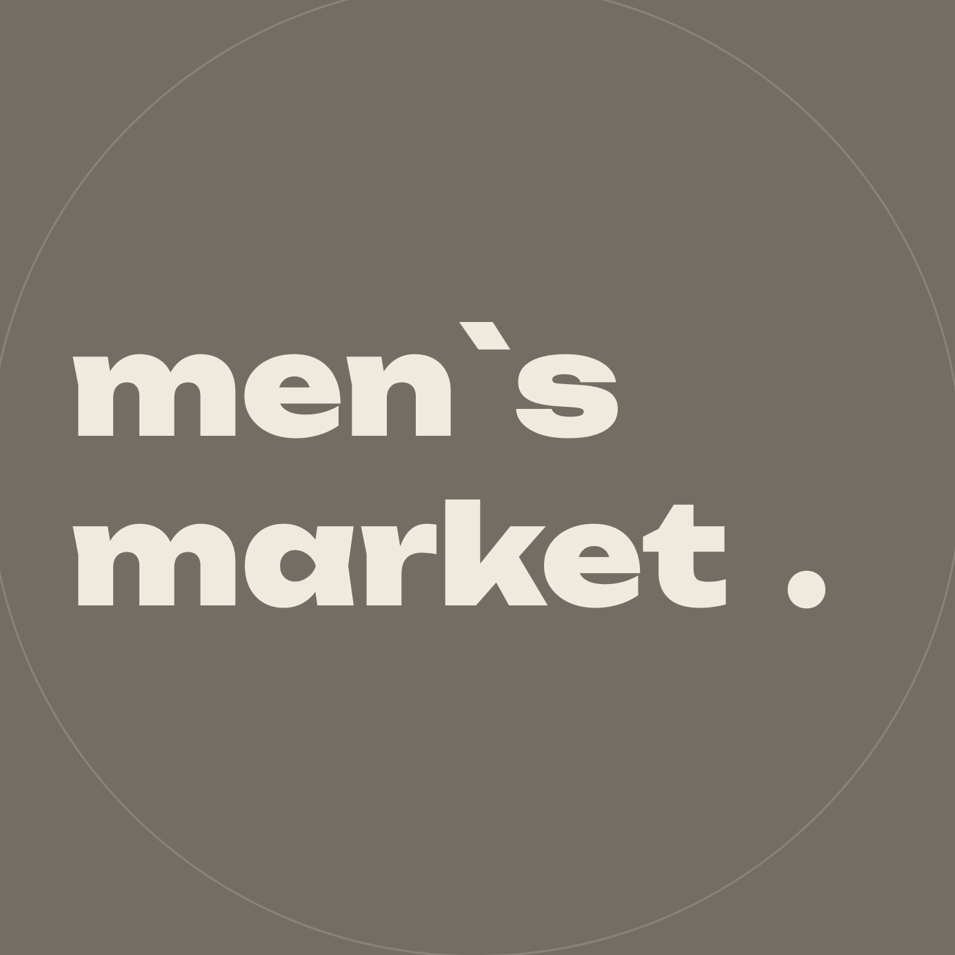 Иконка канала MEN'S MARKET