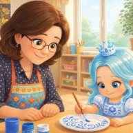 Иконка канала "Приключения Гжельки и её друзей"