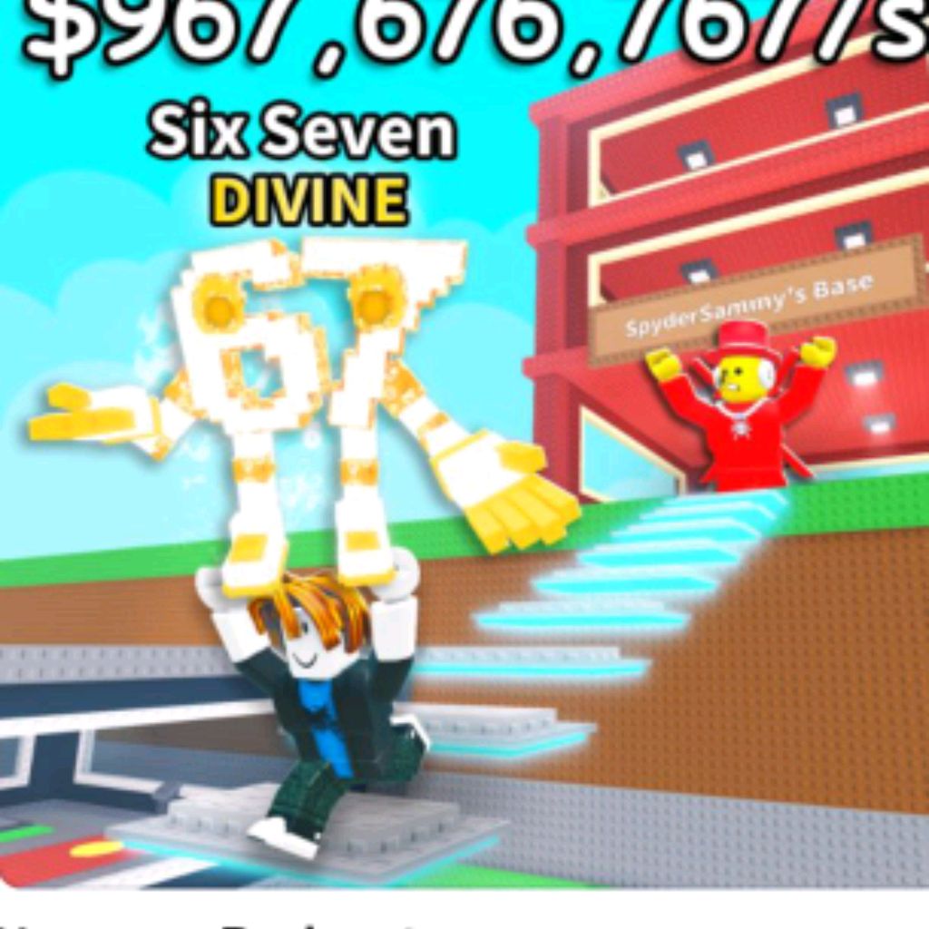 Иконка канала Roblox [Укради Браейрота Базы Сэмми] [😈]