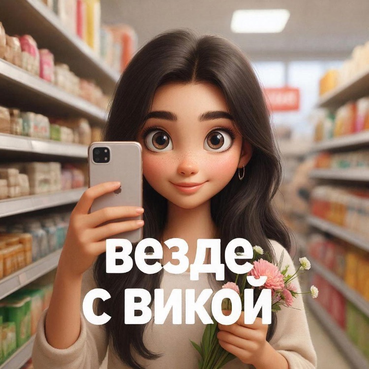 Иконка канала Везде с Викой