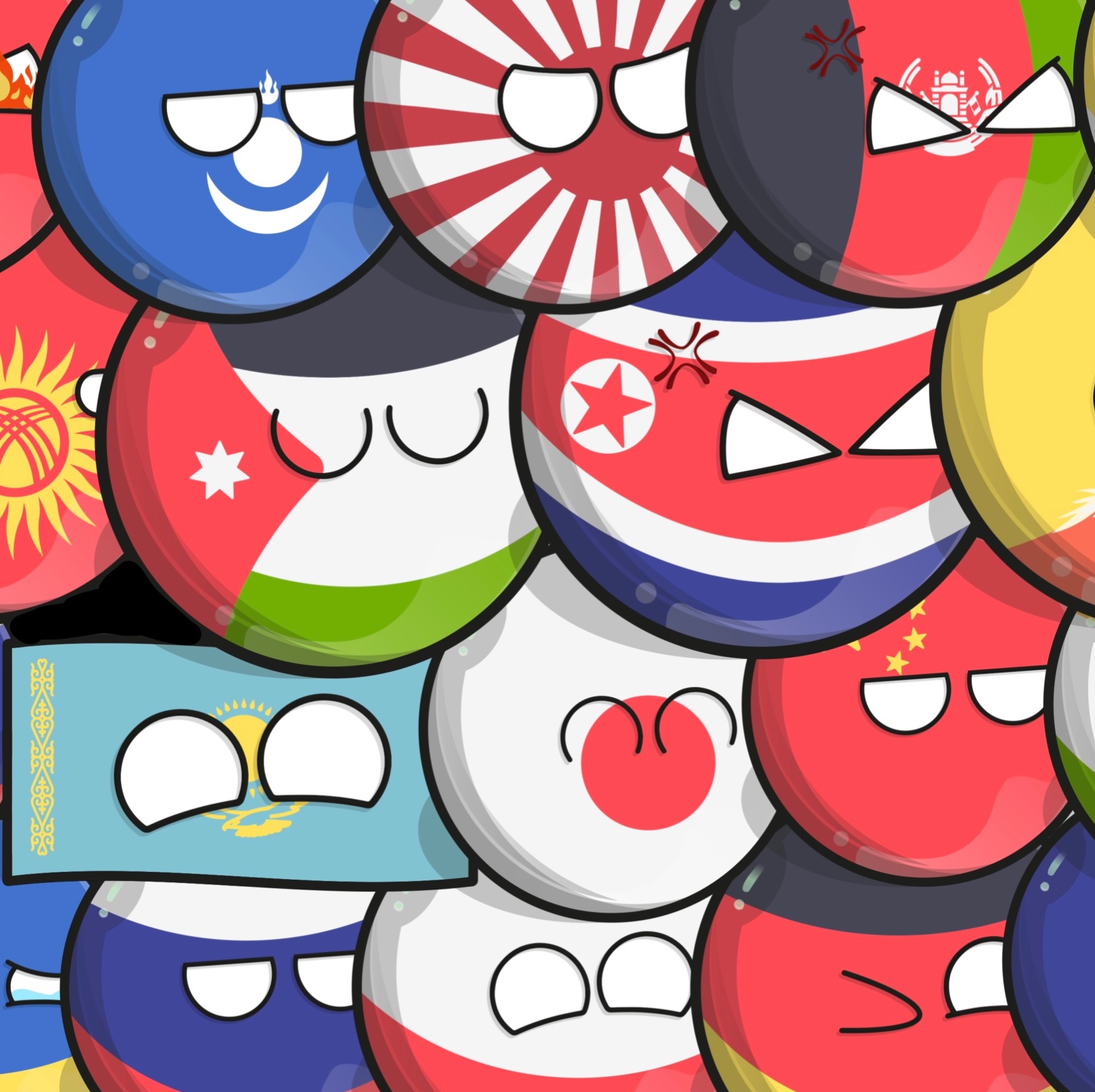 Иконка канала 63 games country balls