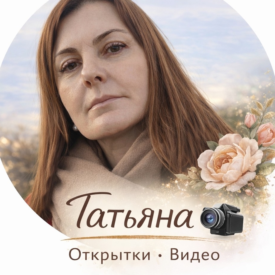 Иконка канала Дизайнерские открытки и видео на заказ