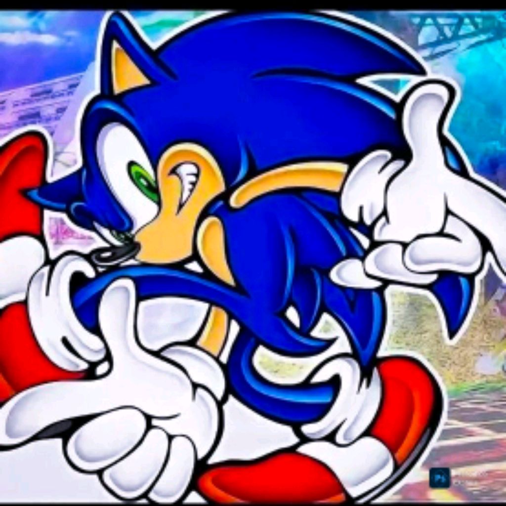 Иконка канала Sonic Фан контент