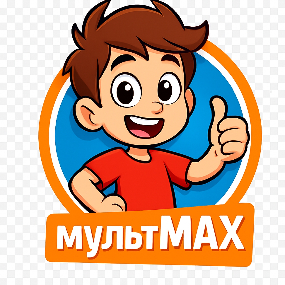 Иконка канала мультМакс