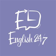 Иконка канала #English24/7
