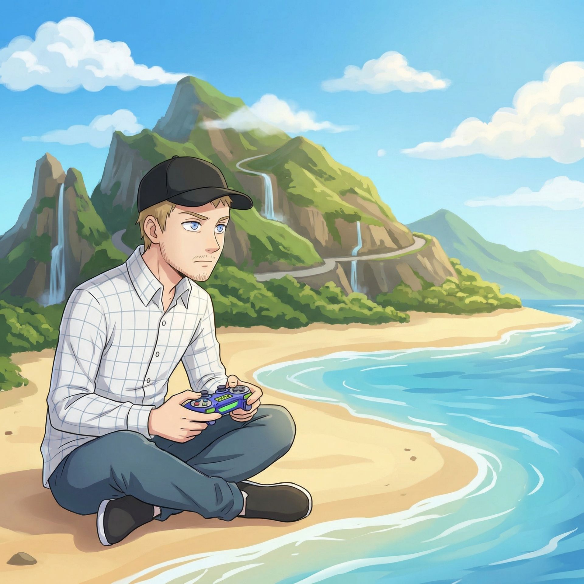 Иконка канала Геймер в кепке