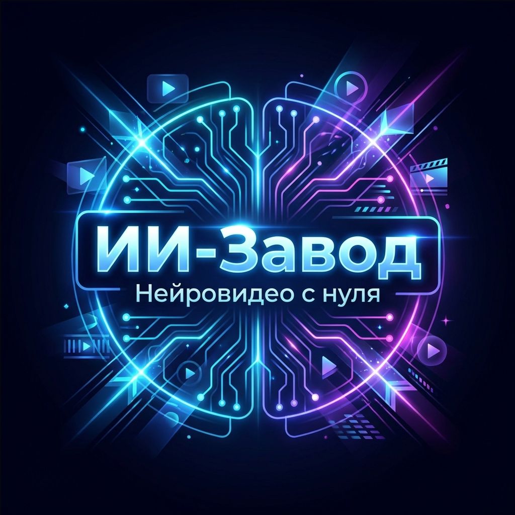 Иконка канала ИИ-Завод | Нейровидео с нуля