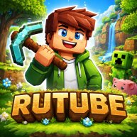 Иконка канала Minecraft на Rutube