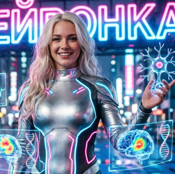 Иконка канала Нейронка - цифровая муза