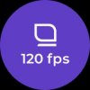 Иконка канала 120 FPS