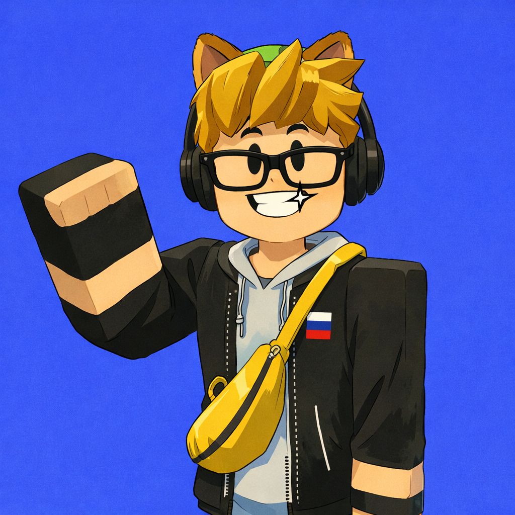 Иконка канала АндреюТигр_Roblox ☑️