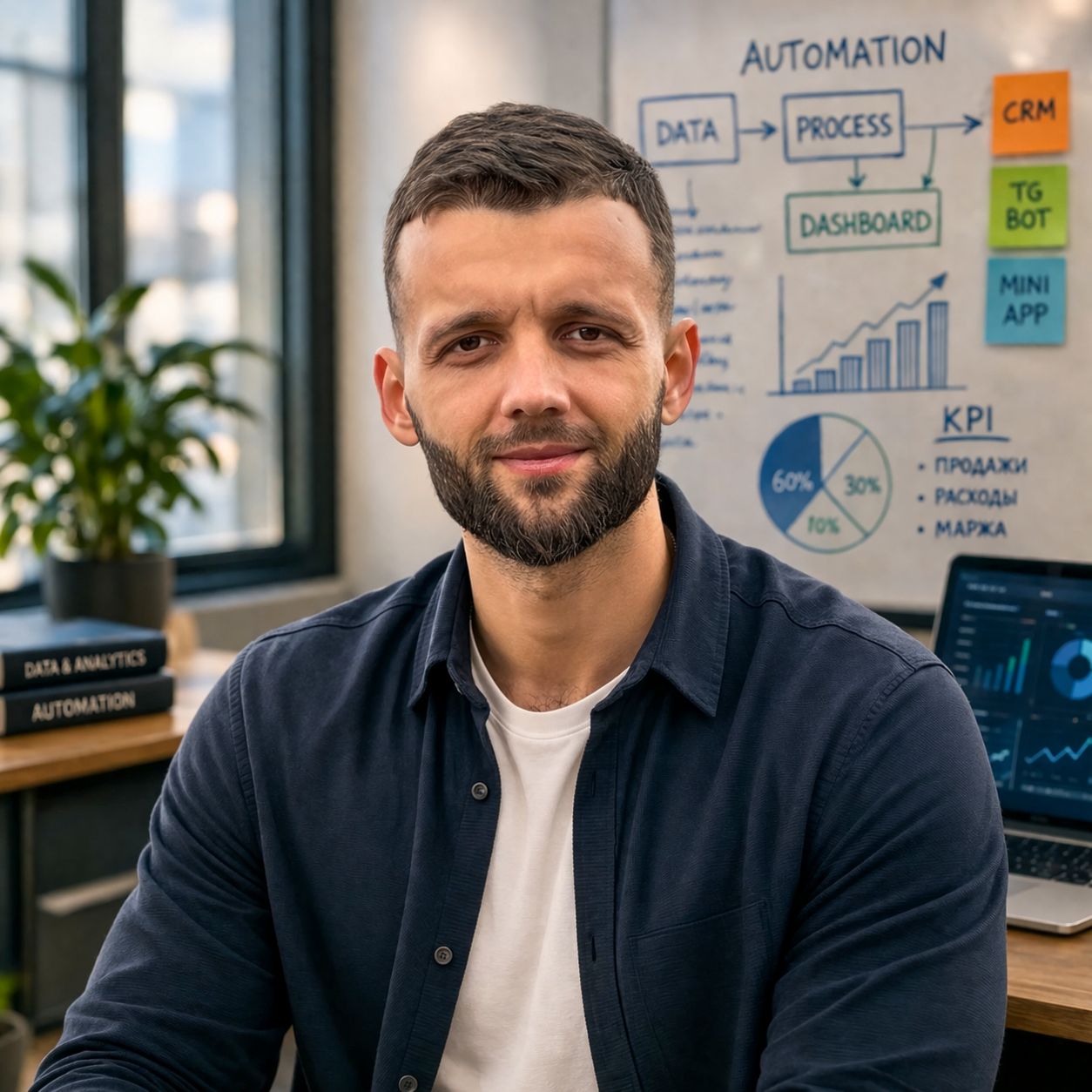 Иконка канала Бизнес без рутины | Андрей Лиханов