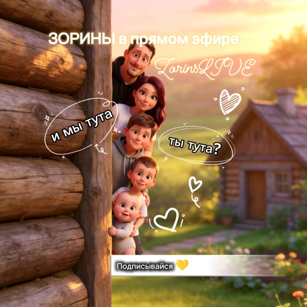 Иконка канала ZorinsLIVE | Семейный блог