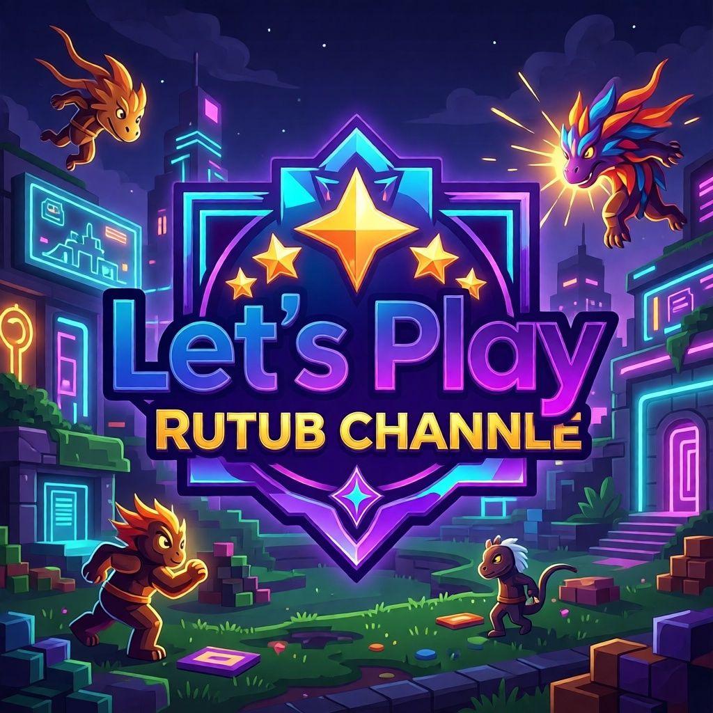 Иконка канала Let’s Play — путешествие в мир игр