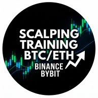 Иконка канала Трейдинг криптовалют | Скальпинг Binance Bybit