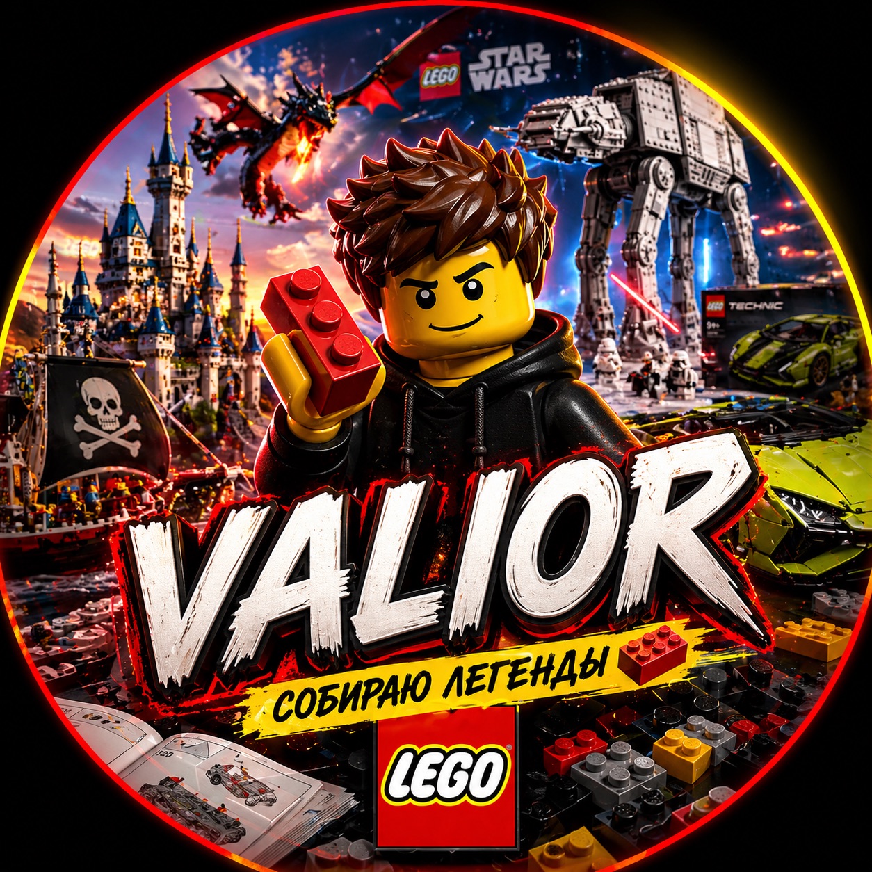 Иконка канала V A L I O R