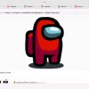 Иконка канала Амогус в чикен Гане