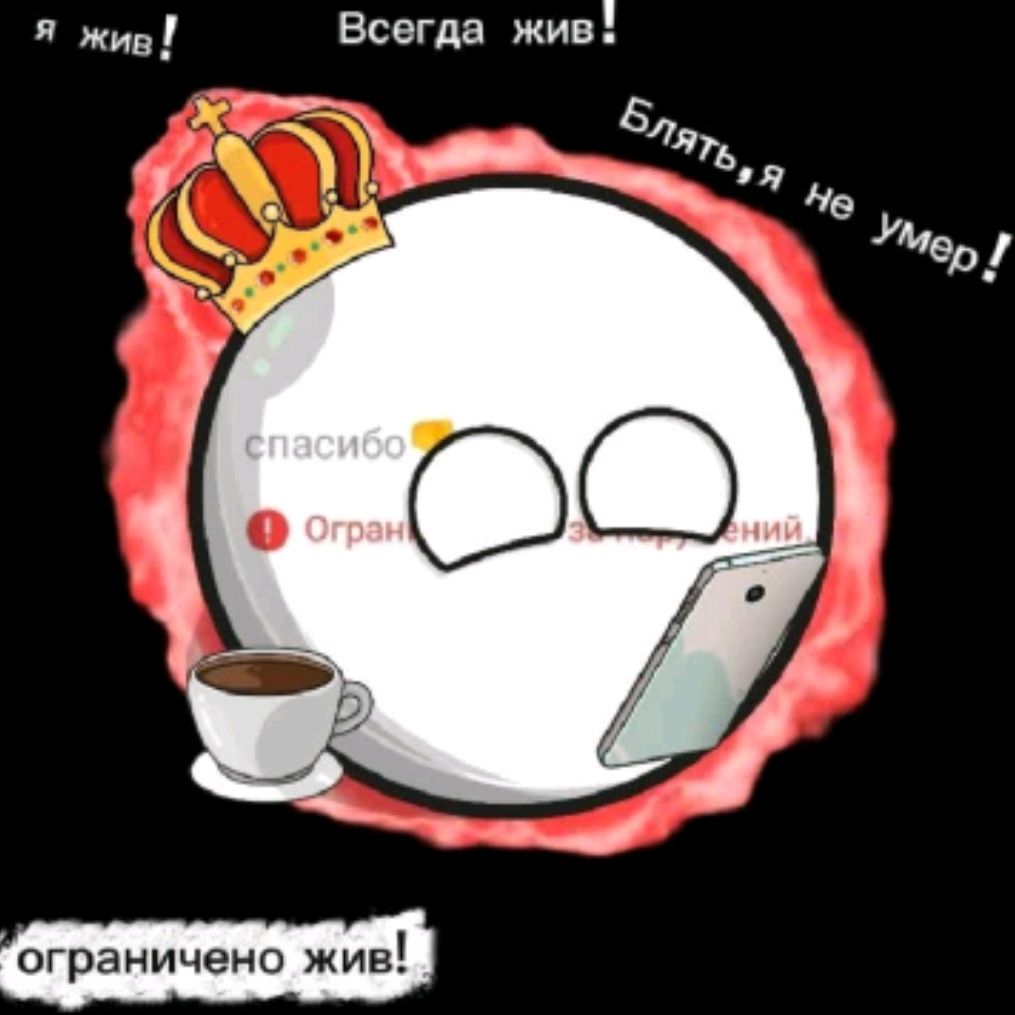 Иконка канала Ограничено Жив ✔