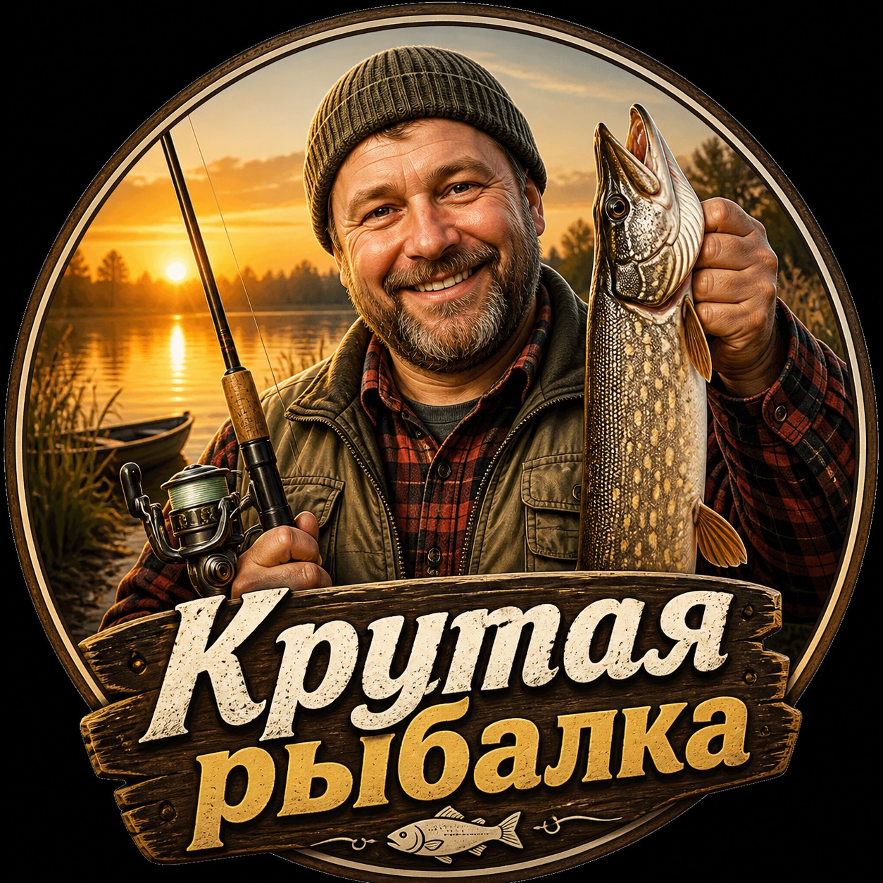 Иконка канала Крутая Рыбалка