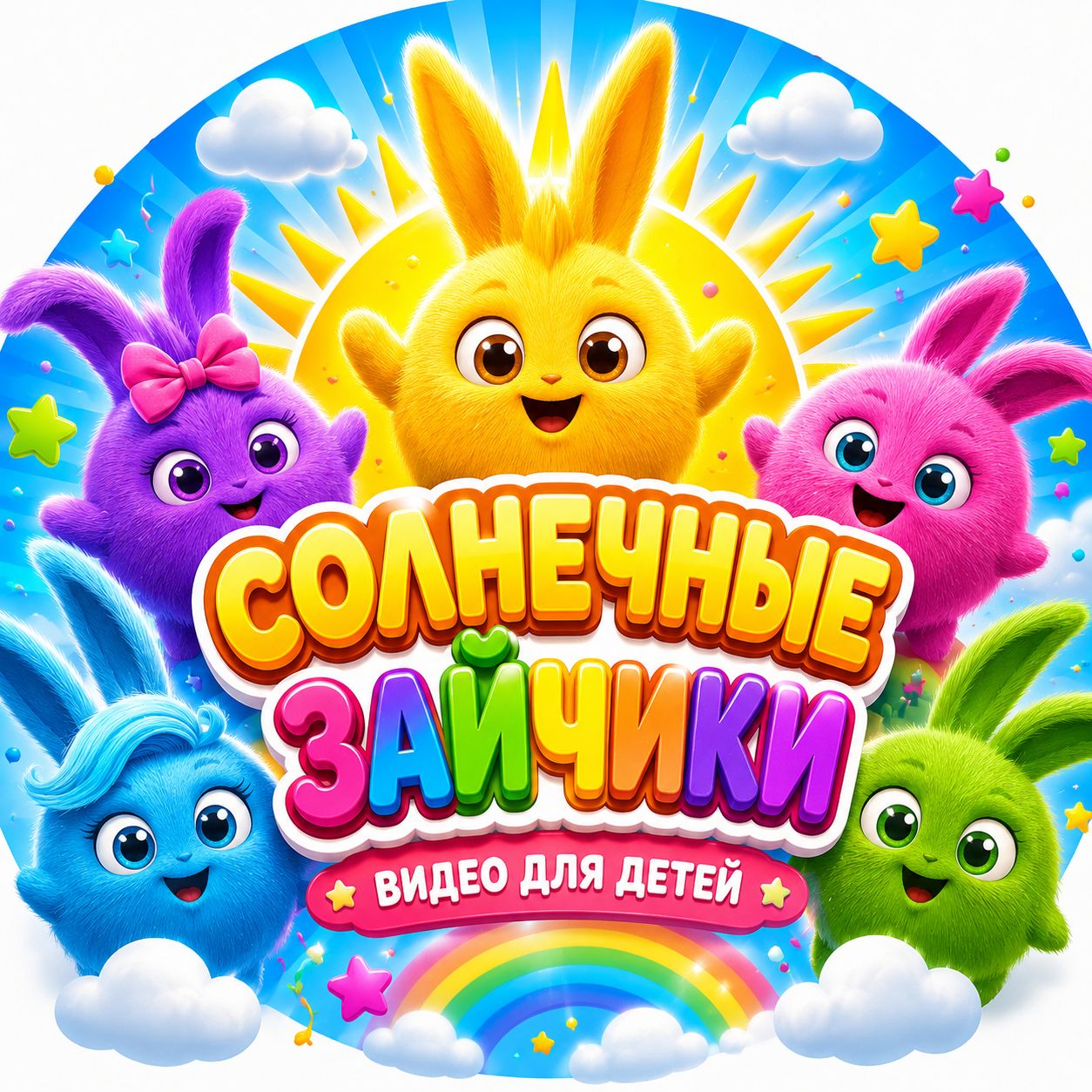 Иконка канала Солнечные Зайчики — Видео для Детей 🌟