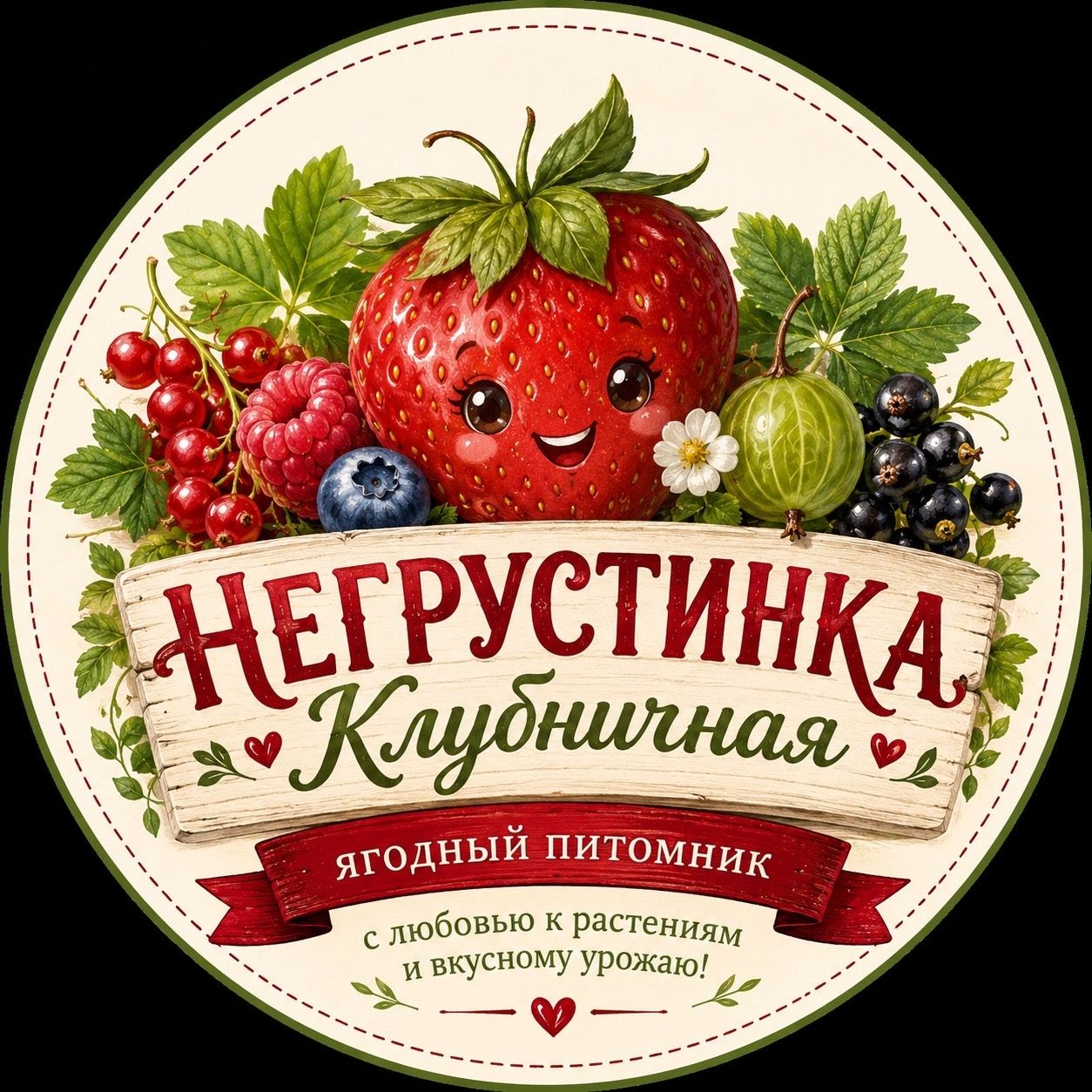 Иконка канала Негрустинка Клубничная