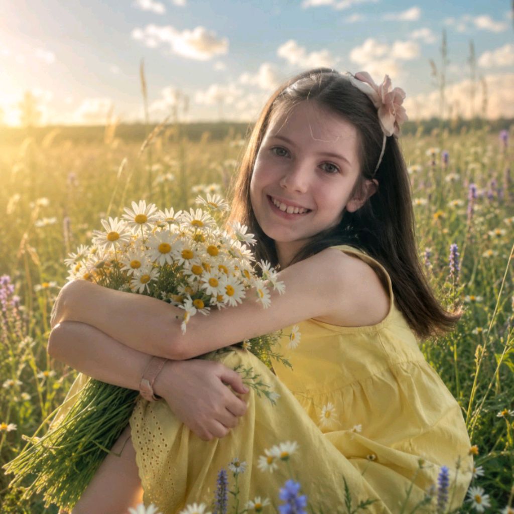 Иконка канала ☀️ Лучики лета. Лиза 🌼
