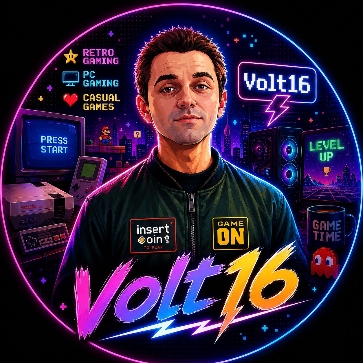 Иконка канала ⚡Retro Volt⚡