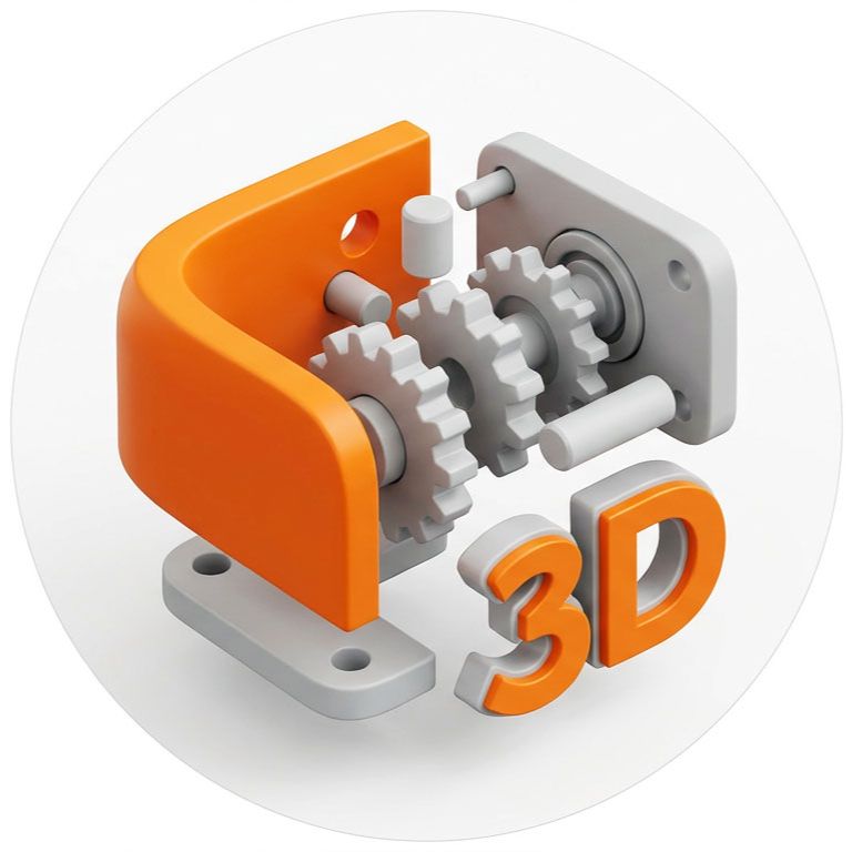 Иконка канала 3D Инструкции Сборки и Монтажа на заказ