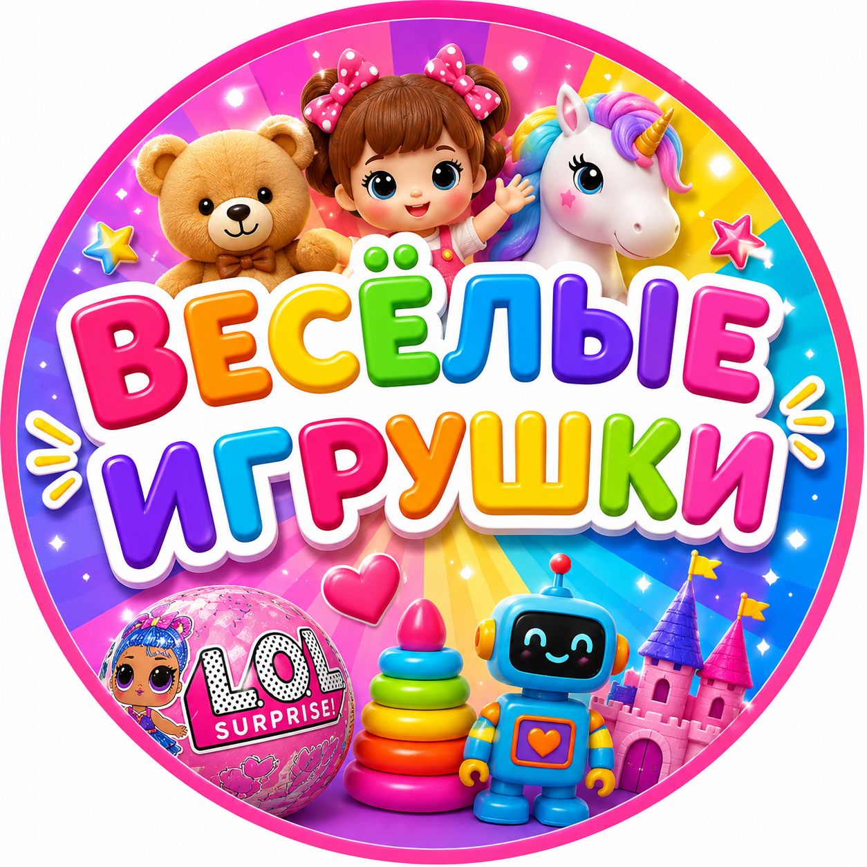 Иконка канала Весёлые Игрушки