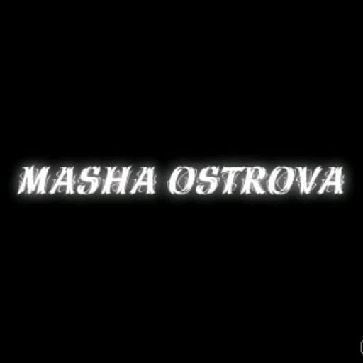 Иконка канала MASHA OSTROVA