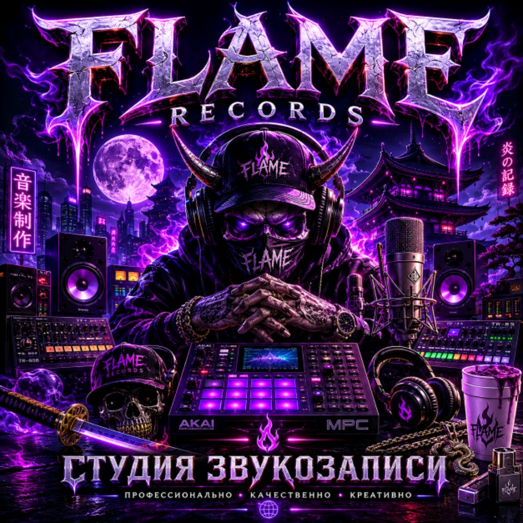 Иконка канала Flame Records