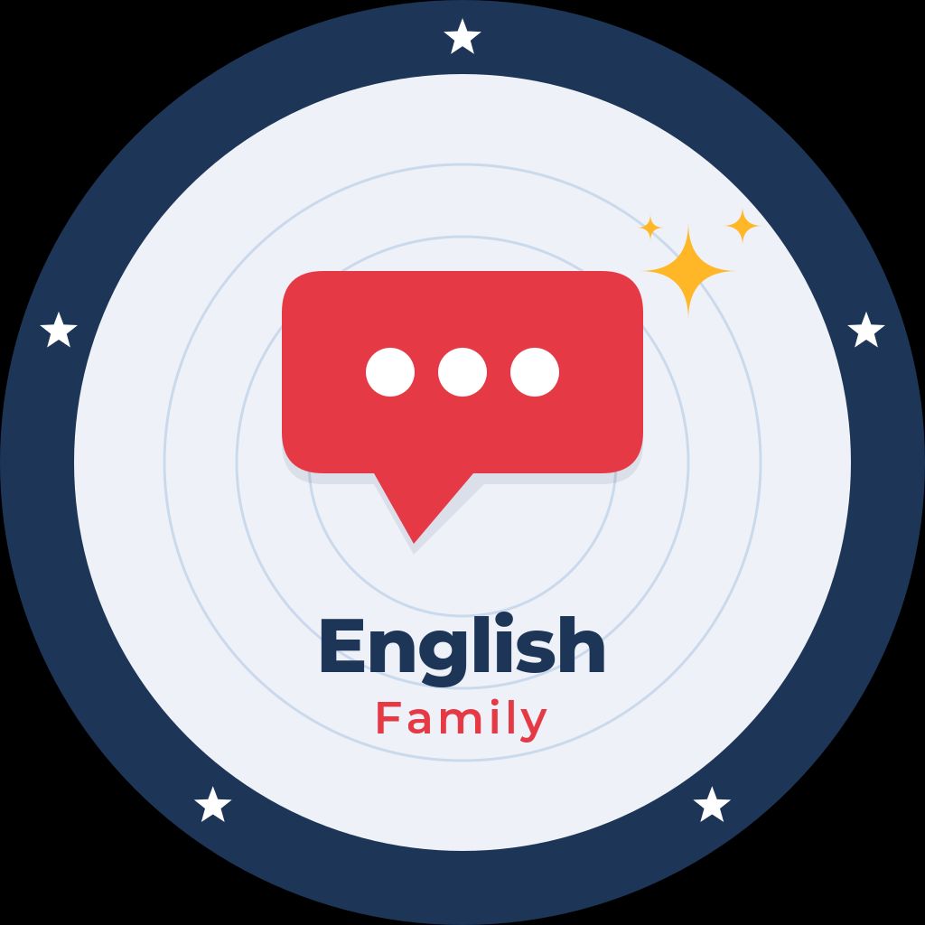 Иконка канала English Family - английский с носителем