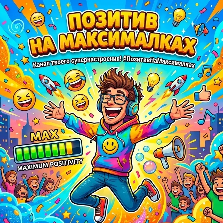 Иконка канала Позитив на максималках