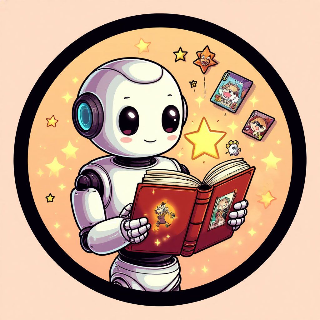 Иконка канала AI Мульт-Истории