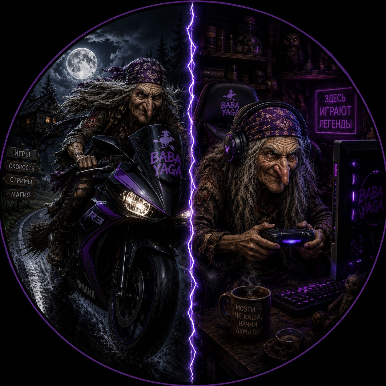 Иконка канала BabaYaga — Game & Gas