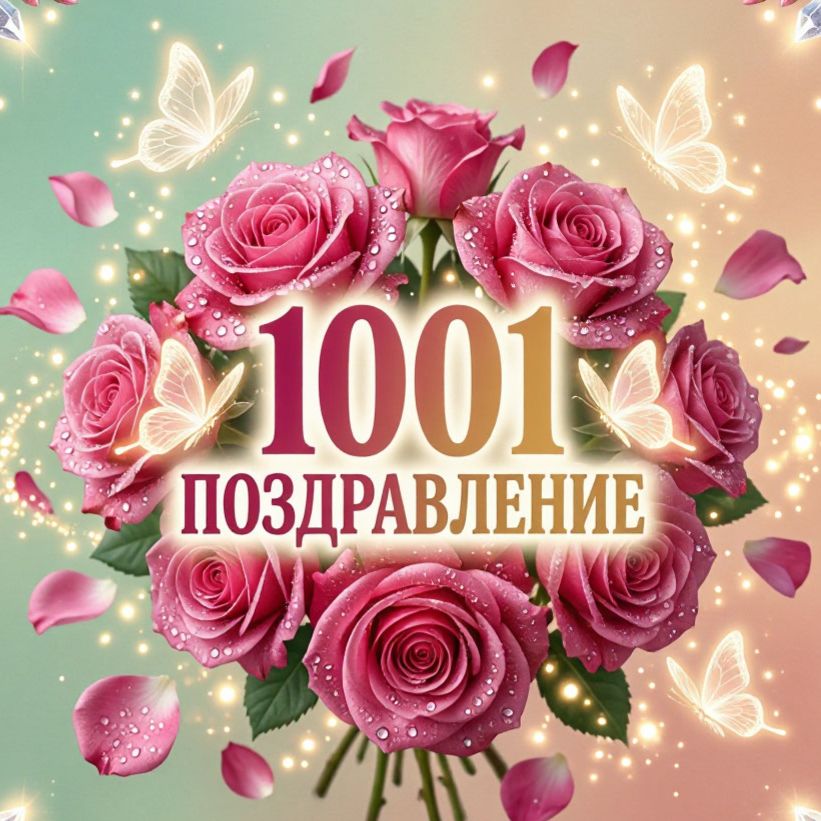 Иконка канала 1001 поздравление